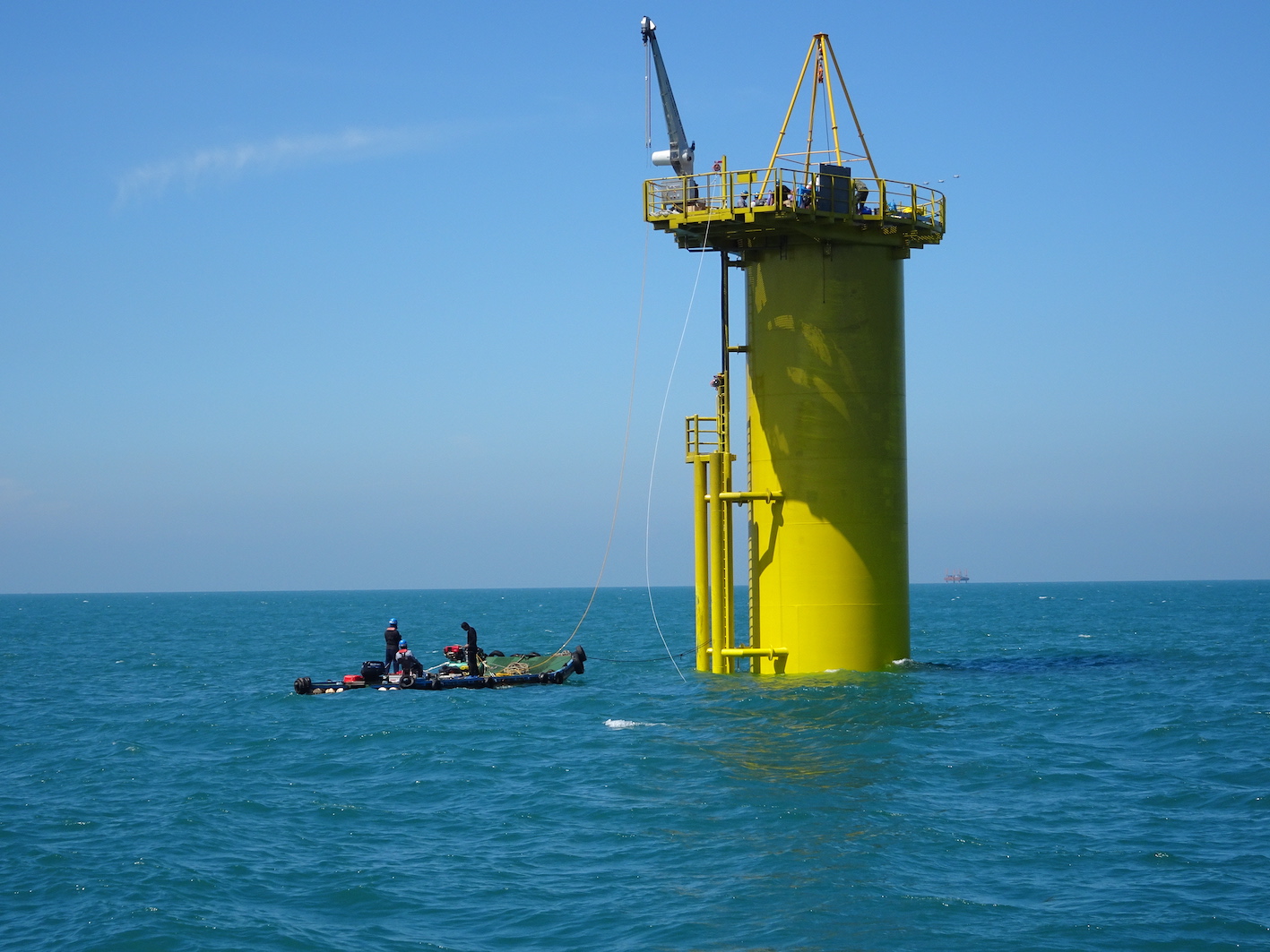 Układanie kabla na pilotażowym projekcie FORMOSA 1 (TW). - MARINE ...